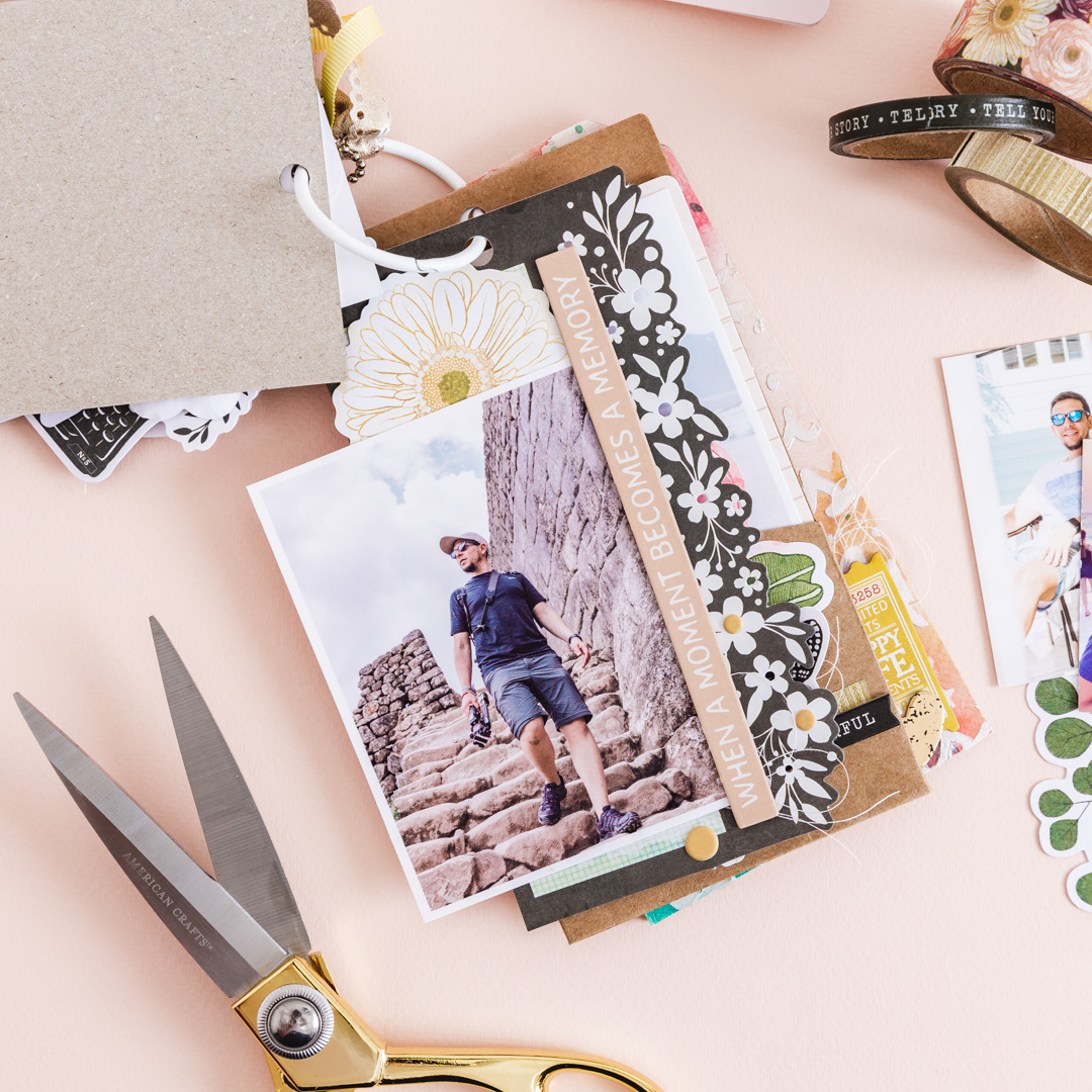 Tag Journal en Cajita AMERICAN CRAFTS – Guía De Manualidades