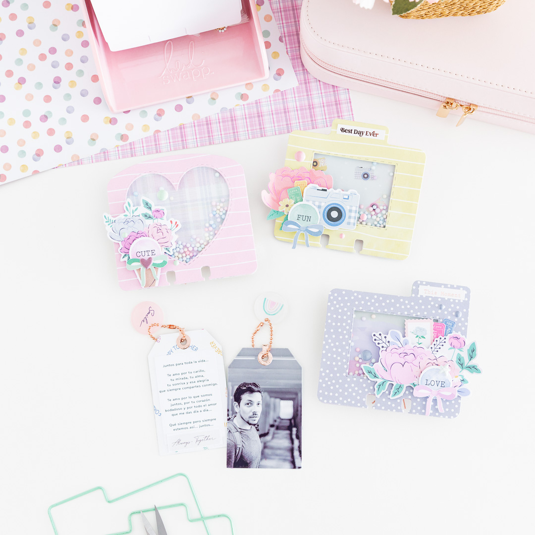 Memory Dex Shaker Cards - Scrap & Learn - Guía De Manualidades