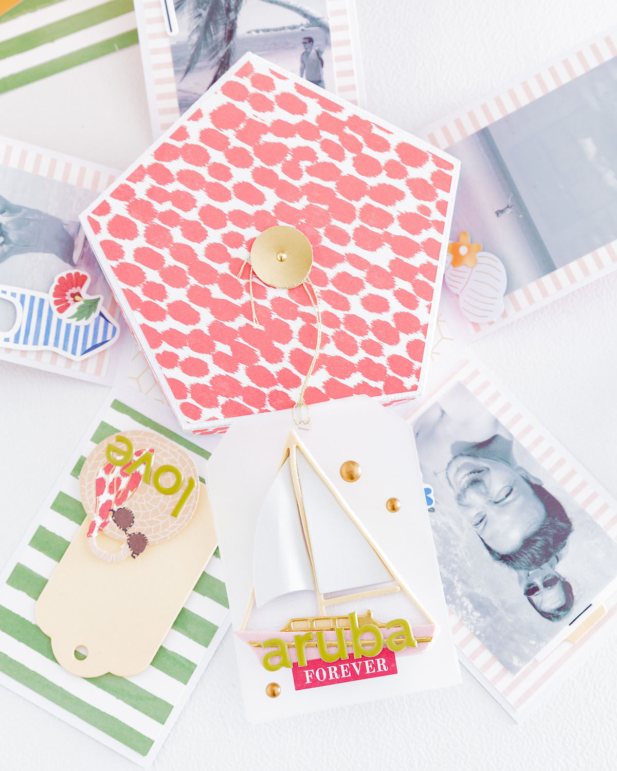 Love Aruba Explosion Box Mini Album with Spellbinders - Guía De ...