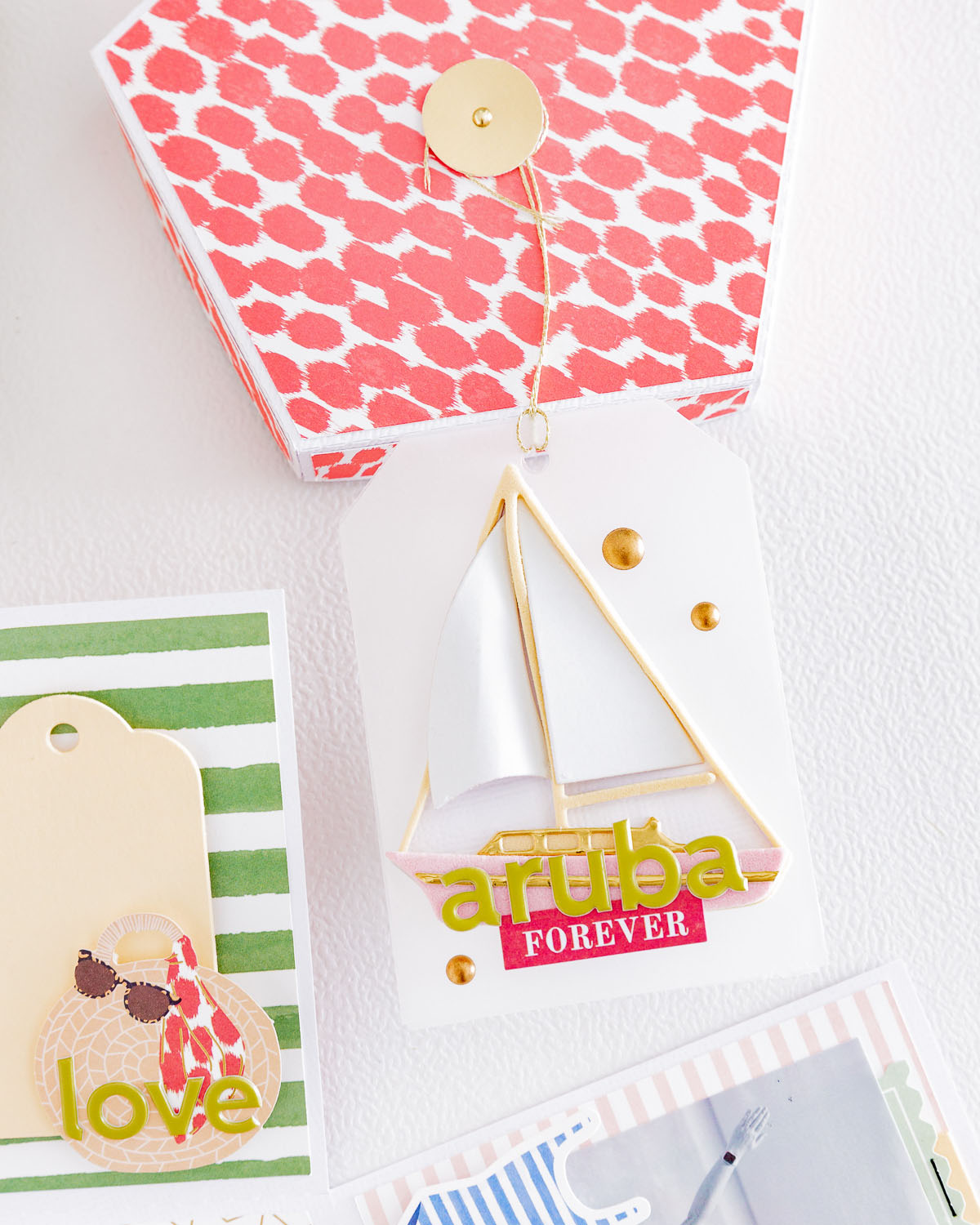 Love Aruba Explosion Box Mini Album with Spellbinders - Guía De ...