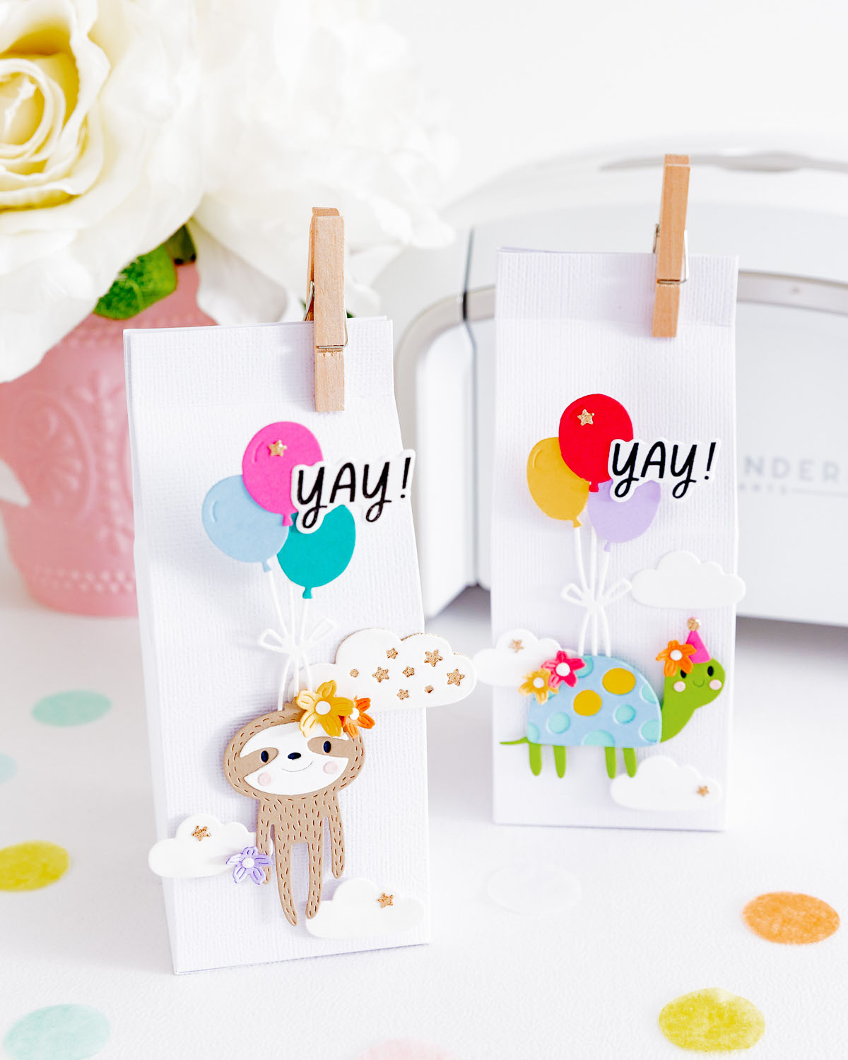 Milk Carton Box Surprises with Spellbinders Clubs – Guía De Manualidades